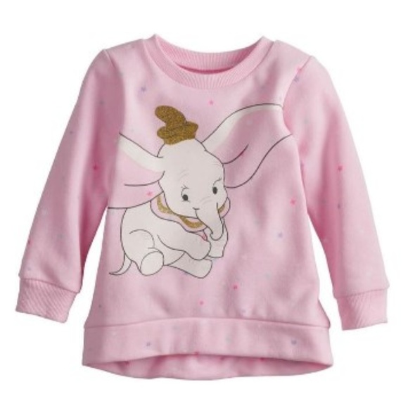 jumping beans | Shirts & Tops | Dumbo Disney Pullover Sweatshirt Girls ...